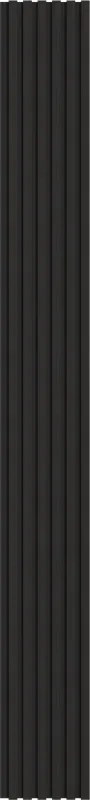 Mexen Lam-B, akustické stěnové lamely 275 × 30 cm, HDF deska 4 mm, technická dýha, eben černý, S100-275307-3015-023
