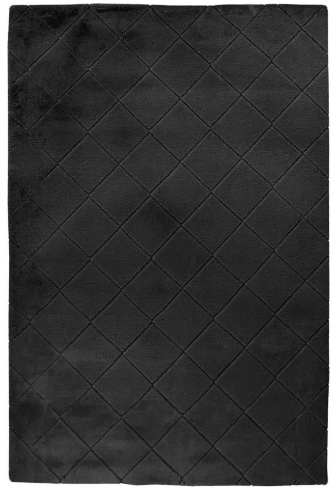 Lalee Kusový koberec Impulse 600 Graphite Rozměr koberce: 80 x 150 cm