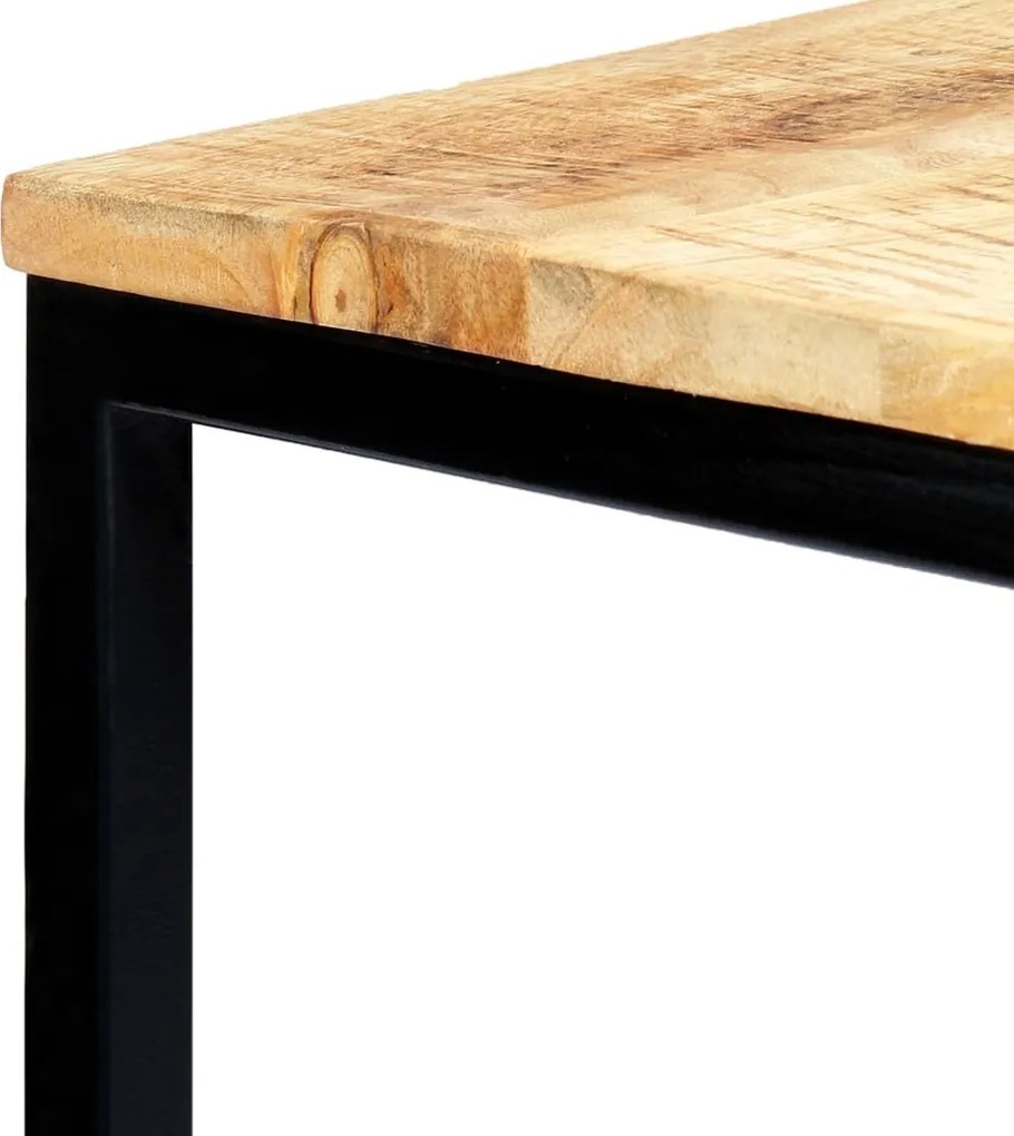 vidaXL Jídelní stůl 120 x 60 x 75 cm masivní hrubé mangovníkové dřevo [247812]