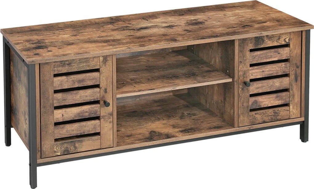 XXXLutz NÍZKÁ KOMODA, černá, hnědá, 110/50/40 cm Boxxx - Online Only TV příslušenství - 002543026401