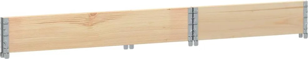 Zahradní truhlík 120 x 80 cm masivní borové dřevo 3295843
