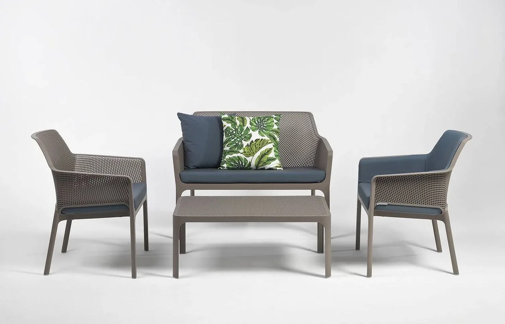 Nardi Plastová lavička NET BENCH Barva plastu: Corallo