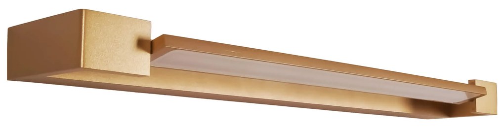 MAXlight Zlaté nástěnné světlo FLINK 60 cm IP44