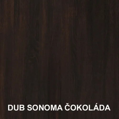 Obývací stěna FINEZJA 2  Barevné provedení Dub sonoma čokoláda