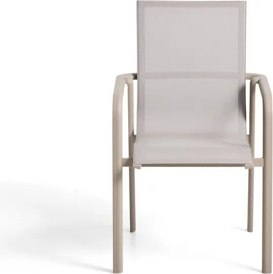 Béžová/taupe zahradní židle Canea – Kave Home