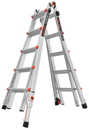 Teleskopický kloubový žebřík/štafle 4x5 příček Little Giant LEVELER M22 16522EN-801