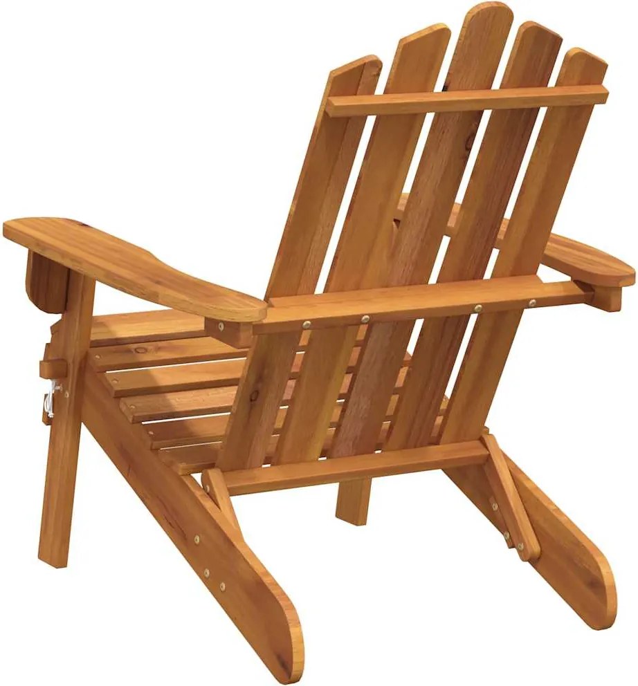 Zahradní židle Adirondack masivní akáciové dřevo 316830