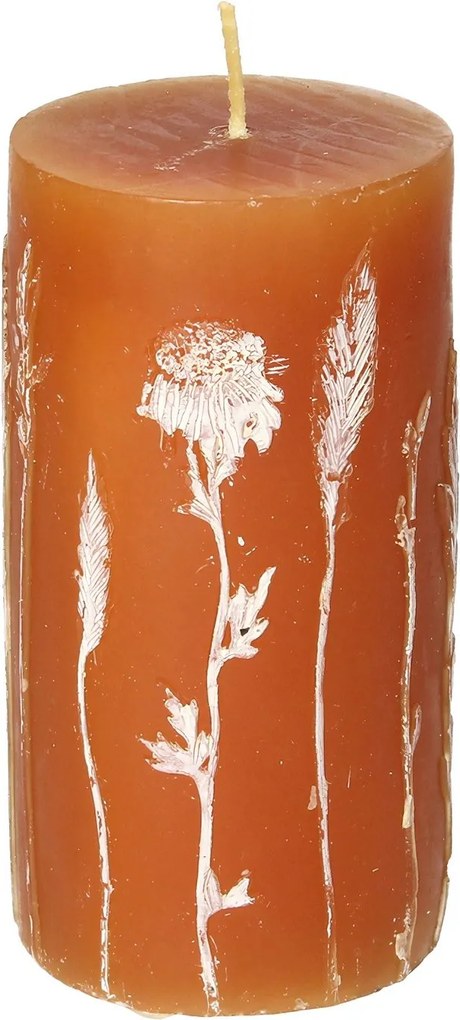 Svíčka Giulia 13cm caramel