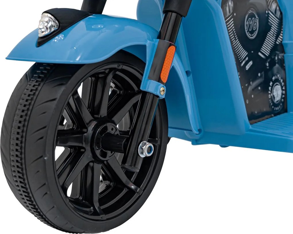 Ramiz Dětská motorka Chopper INDIAN modrá