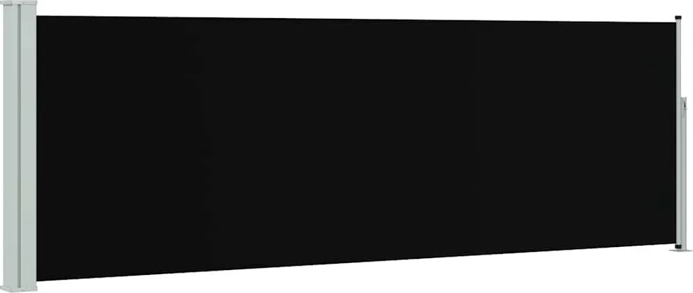 vidaXL Zatahovací boční markýza/zástěna na terasu 100 x 314 cm [48375] Barva: Šedá