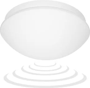 Svítidlo se snímačem pohybu MARIN AD-PL-303WE27SMM ,sklo, E27, 60W, IP20