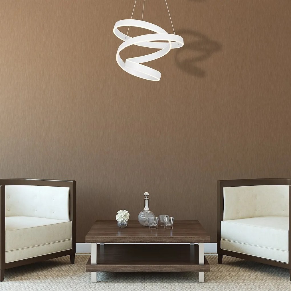 Závěsné LED svítidlo Andromeda, 1x LED 100w, 4000k, w