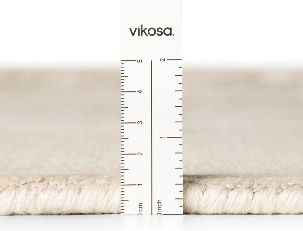 Vikosa, Kusový koberec Vikosa Jane 106293 Ivory, 80x150, bílá, dětský pokoj
