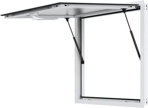 91,4 cm L × 91,4 cm W Koncesionářský stojan Obslužné okno Food Nákladní automobil