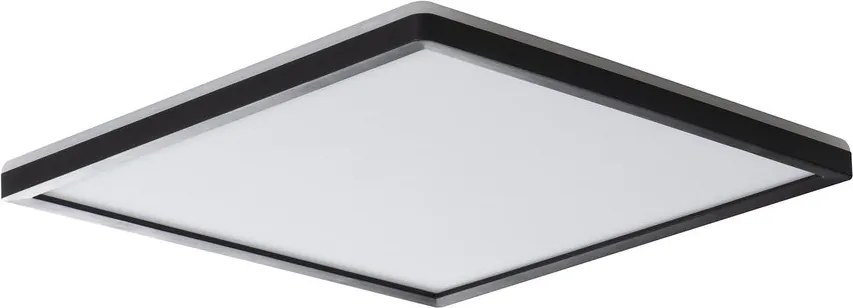 KANLUX KANLUX, AZPO stropní LED svítilna, 420x420mm, 22W, 3000/4000/6000K, IP54, černá mat, 31535