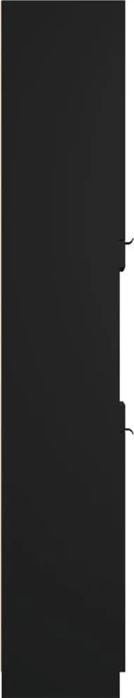vidaXL Koupelnová skříňka 32x34x188,5 cm kompozitní dřevo [817071] Barva: bílá s vysokým leskem