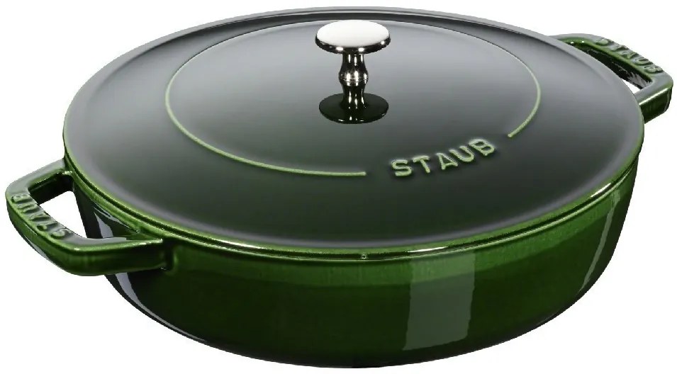 Staub Litinový kastrol s poklicí Chistera, bazalková, 24 cm 12612485
