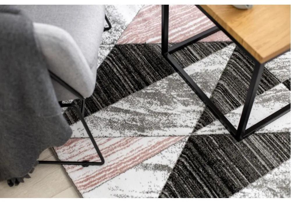 Kusový koberec Nano šedorůžový 160x220cm