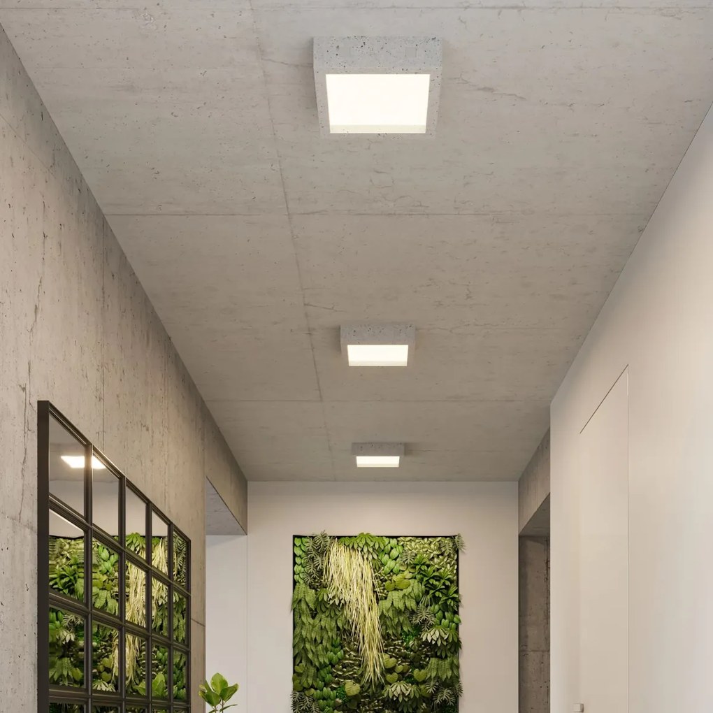 Sollux Lighting Stropní svítidlo RIZA beton