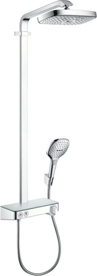 Hansgrohe Raindance Select E, Showerpipe 300 2jet EcoSmart 9 l/min s termostatem ShowerTablet Select 300, chromová, HAN-27283000