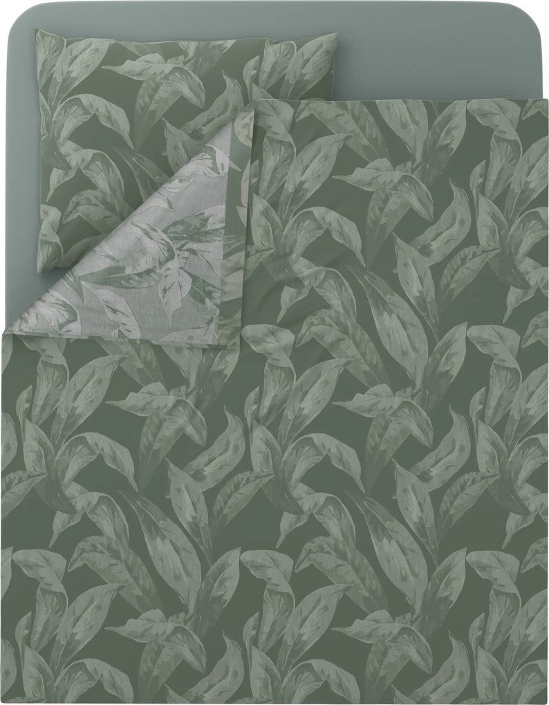 Livarno® Souprava saténového ložního povlečení, 160 x 280 cm, 70 x 90 cm (zelená)