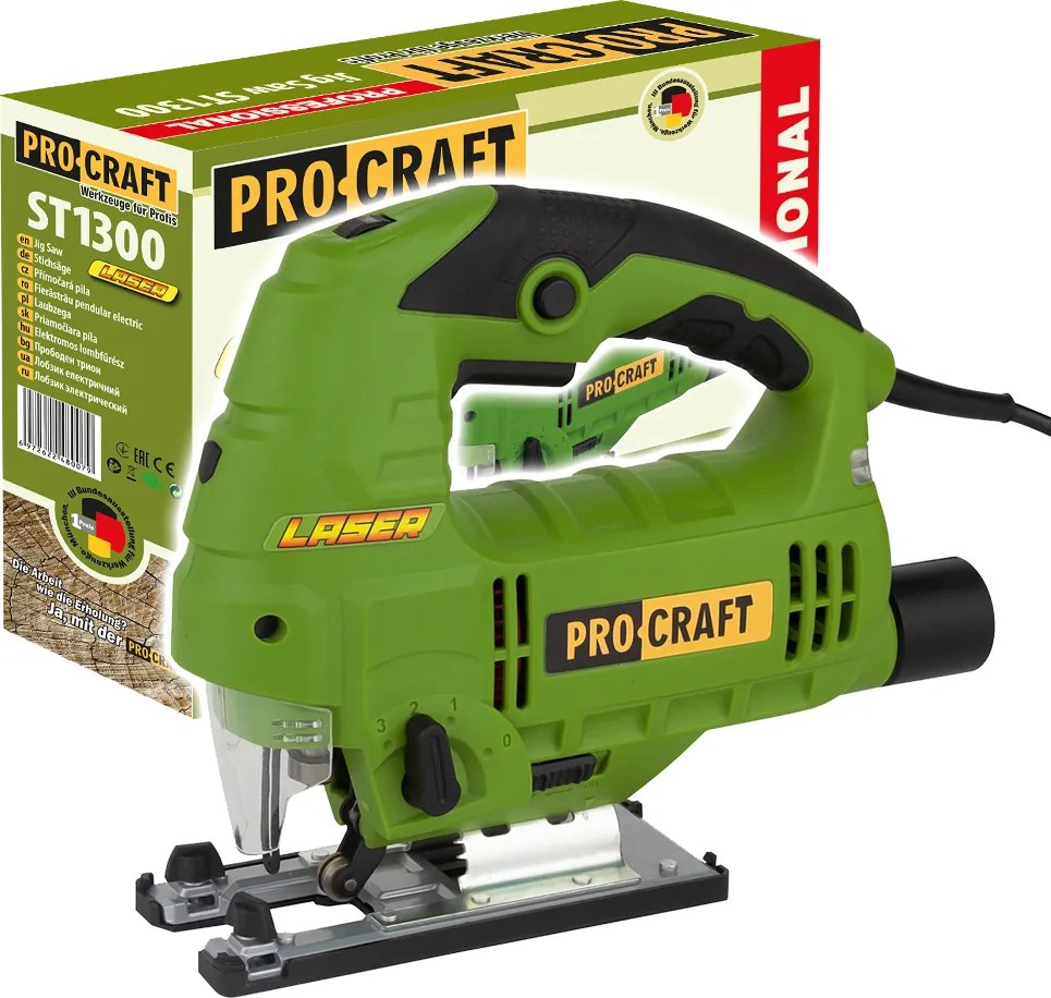 Procraft ST1300 - přímočará pila