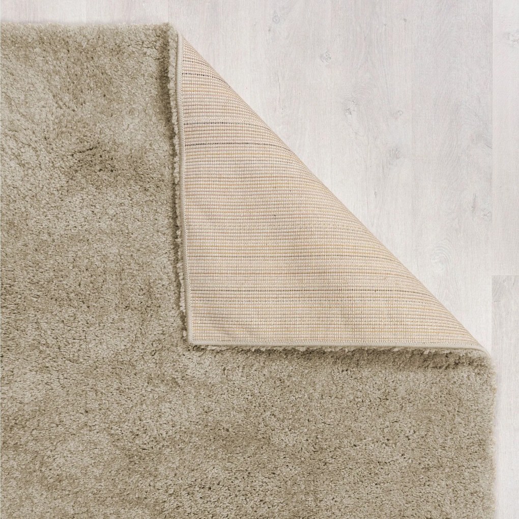 Flair Rugs, Kusový koberec Shaggy Teddy Natural čtverec, 200x200, béžová, dětský pokoj