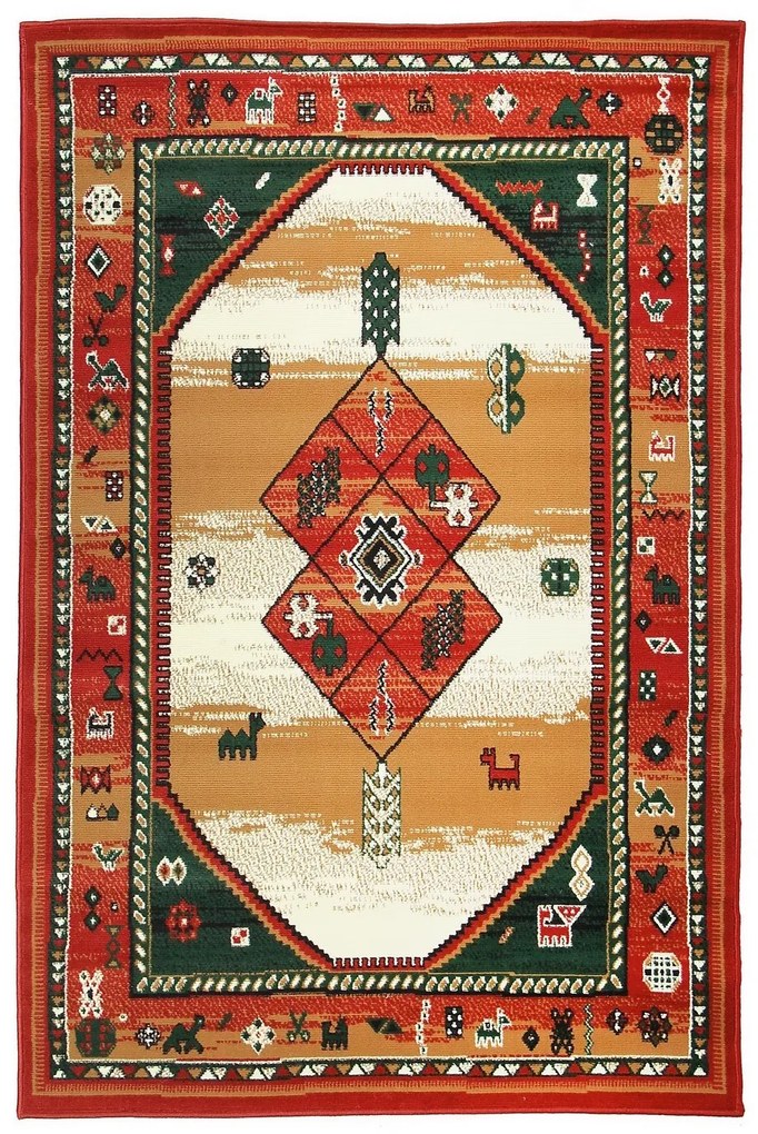 Sofiteks koberce Kusový koberec TEHERAN-T 375/red - 80x150 cm