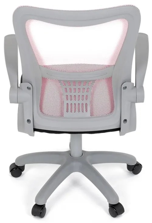 Autronic Dětská otočná židle STELLA — síťovina fialová