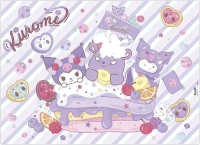 EDUCA Dřevěné puzzle Kuromi / 100 dílků