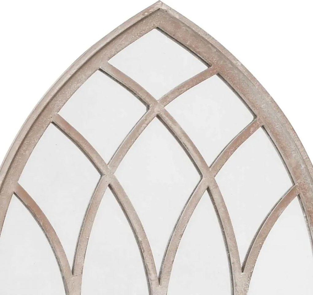 Zrcadlo pískové 100 x 45 cm železo do interiéru 3093531