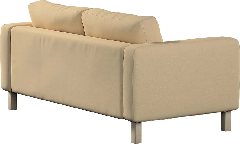 Potah na pohovku IKEA  Karlstad 2-místná, nerozkládací, krátký barva béžová