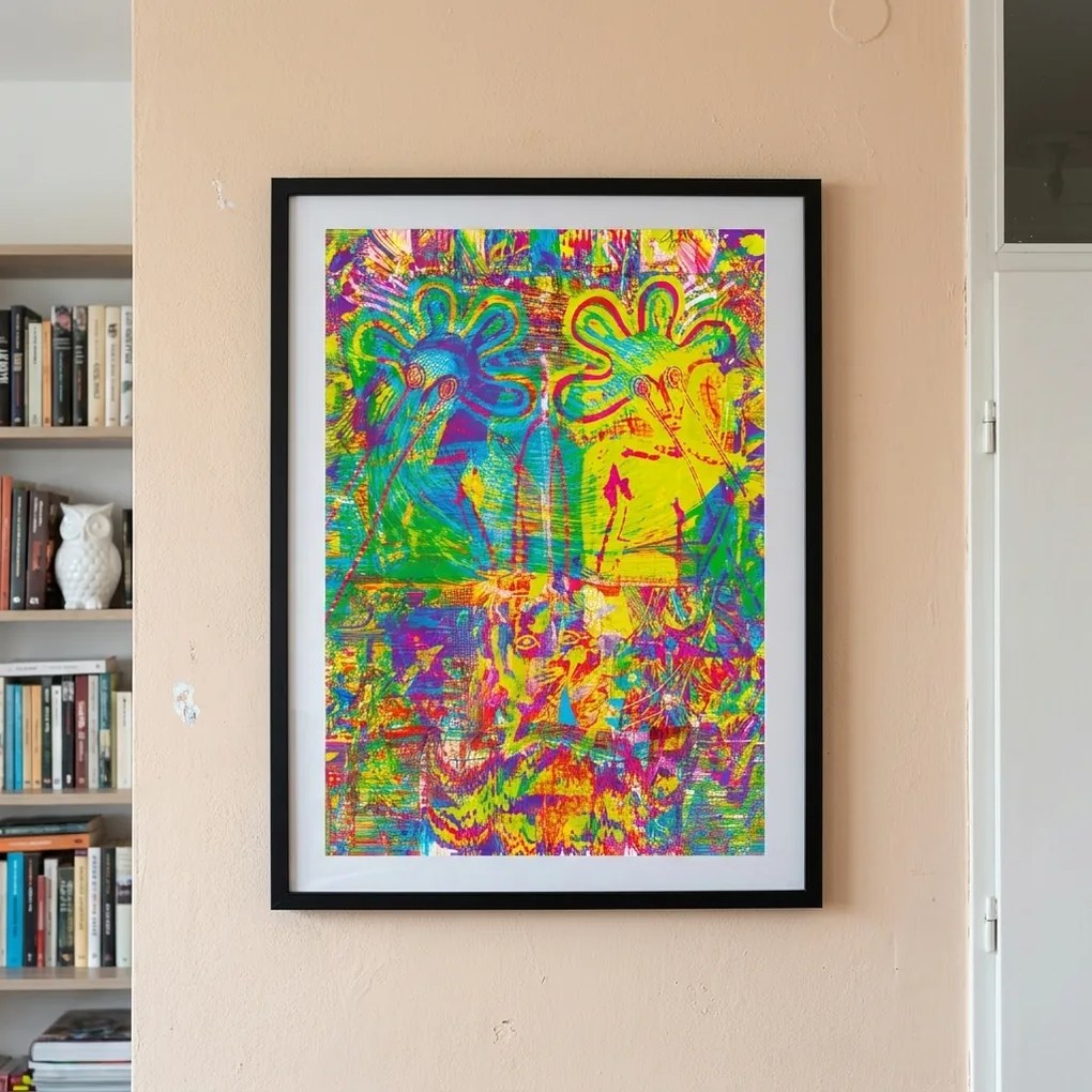 Šimon Dub | Oasis #1 Rám: Černý, Velikost: 30 x 20 cm