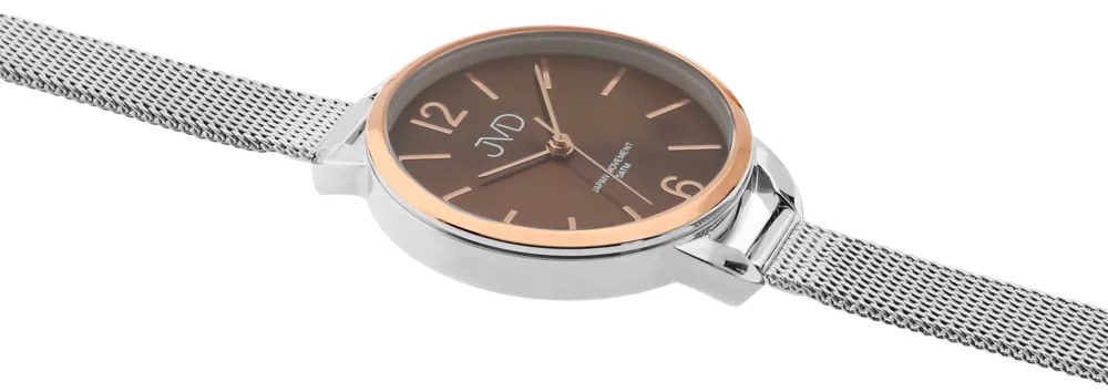 Dámské elegantní nerezové ocelové náramkové hodinky JVD J4186.3