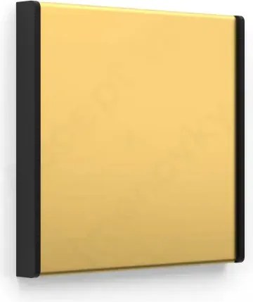ACCEPT Dveřní tabulka ACS 93 x 93 mm - zlatá tabulka