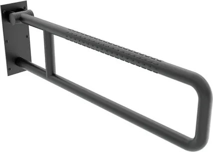 Nimco Sklopné černé podpěrné madlo 800 mm černá BMSC 9080-90