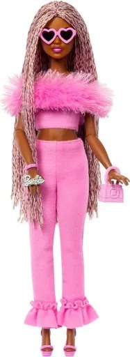 Mattel Barbie HYV28 Deluxe Style růžová módní panenka