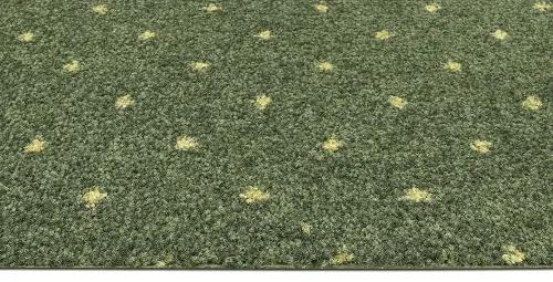 Koberce Breno Metrážový koberec AKZENTO NEW 25, šíře role 400 cm, Zelená, Vícebarevné