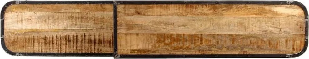TV stolek 160 x 30 x 40 cm masivní mangovníkové dřevo 321960