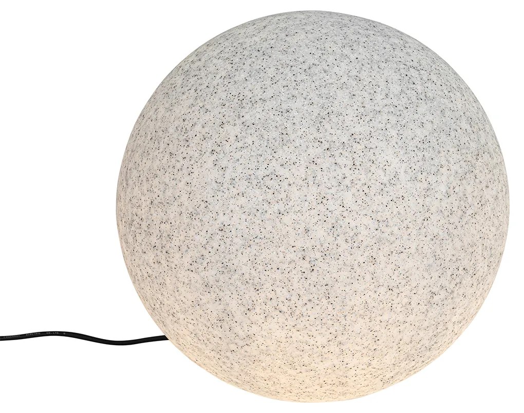 Moderní venkovní lampa šedá 45 cm IP65 - Nura
