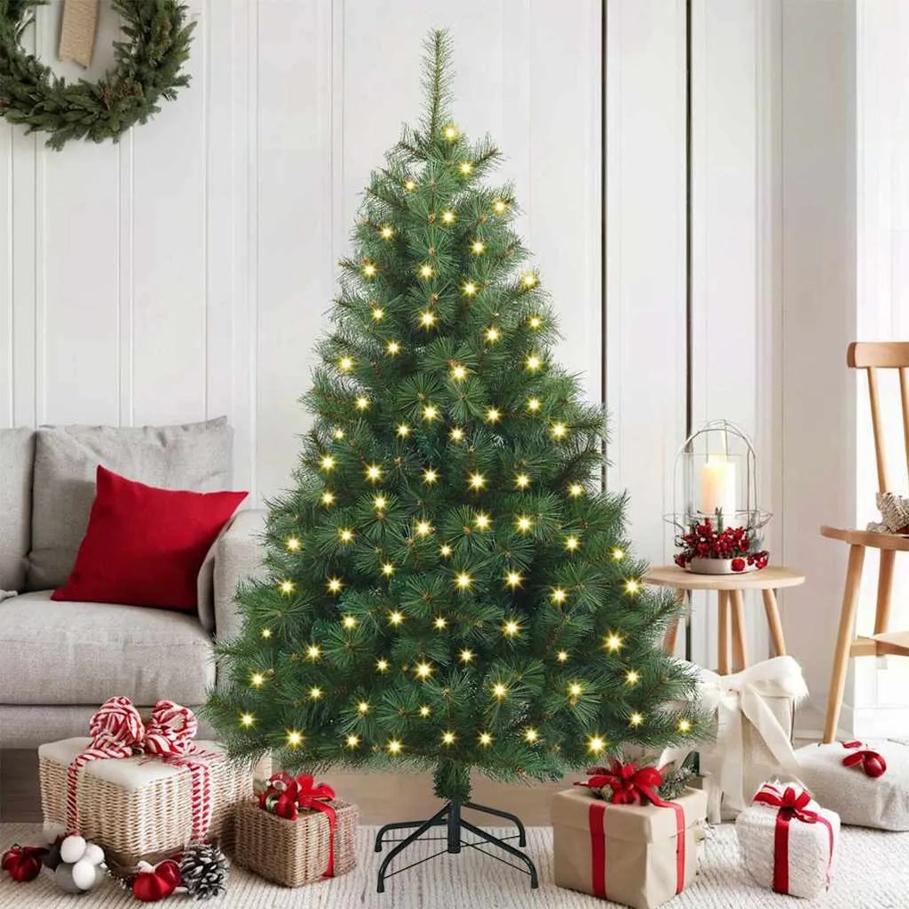 Umělý vánoční stromeček Zelená 150 cm PE a PVC 3397766