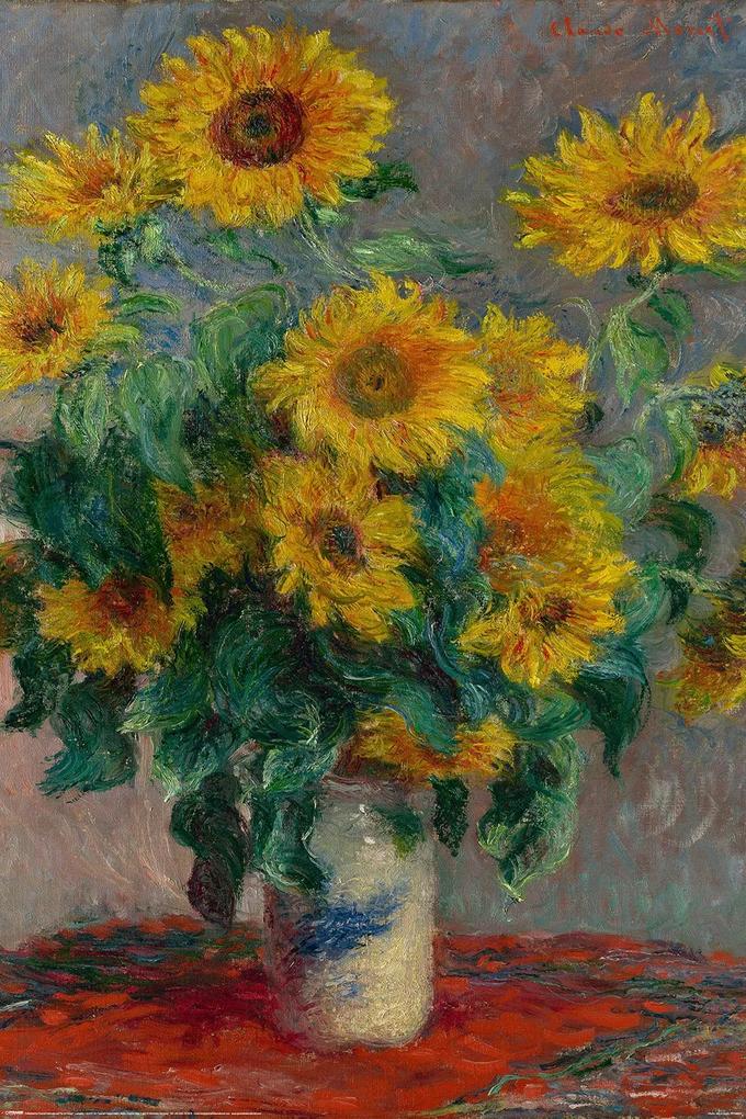 Postershop Plakát - Monet (Bouquet Of Sunflowers)