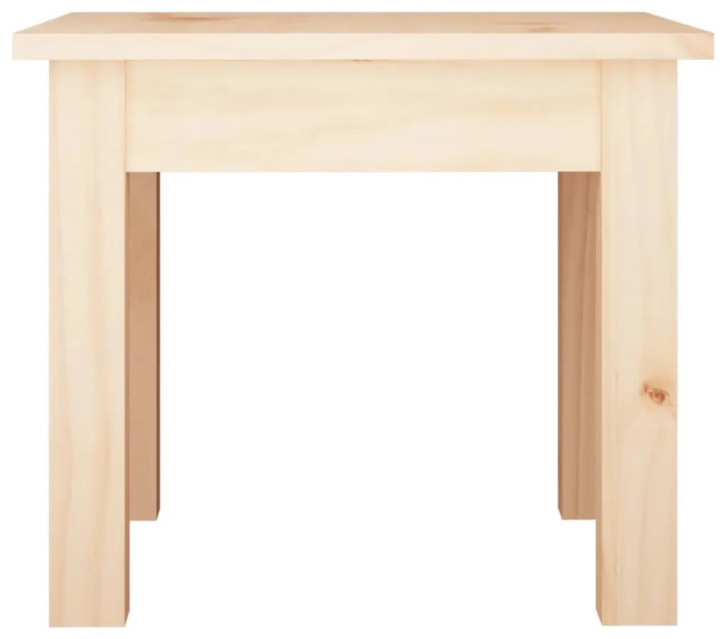 Konferenční stolek 35 x 35 x 30 cm masivní borové dřevo - Default Title