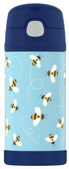 Thermos Dětská termoska s brčkem 355 ml Honey bees