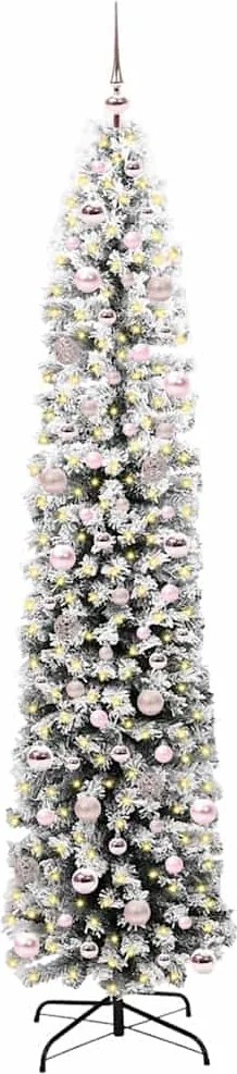 Umělý vánoční stromeček Zelená 240 cm PVC, ocel a plast 3395046