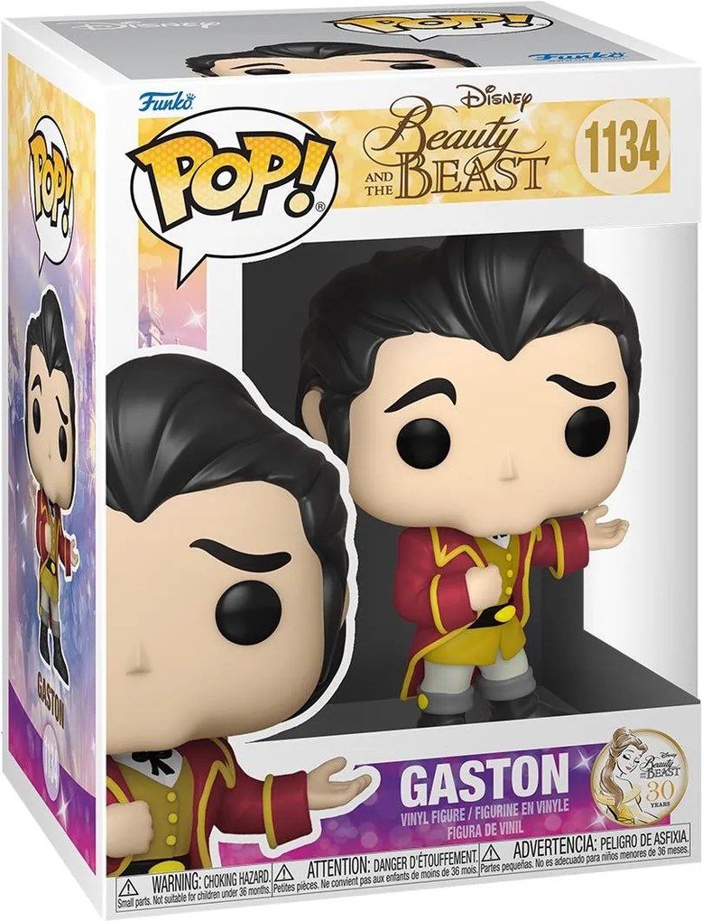 Funko pop disney: beauty & beast- formal gaston