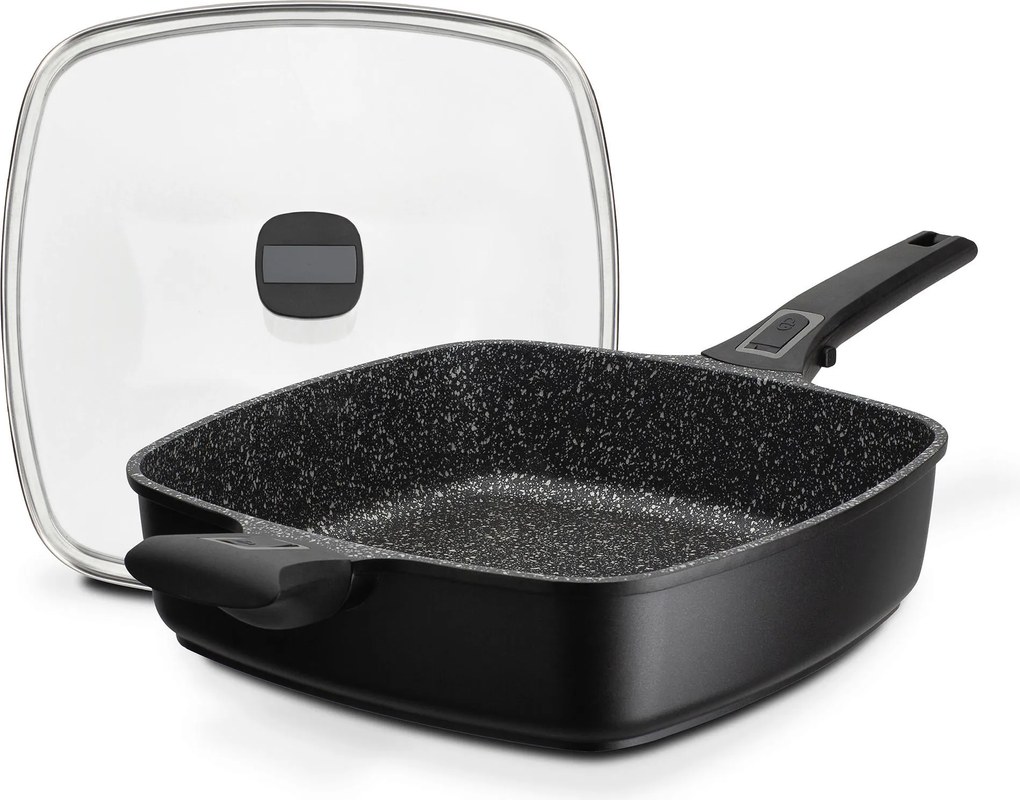 XXXLutz PÁNEV NA SMAŽENÍ povrch Vitaflon® Granit 28/7,5 cm GSW - Online Only vaření - 005240010903