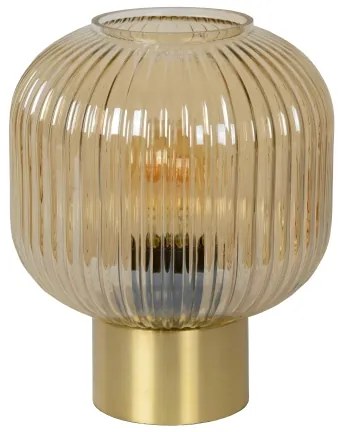 Lucide 45586/20/62 - Stolní lampa MALOTO 1xE27/40W/230V béžová/zlatá
