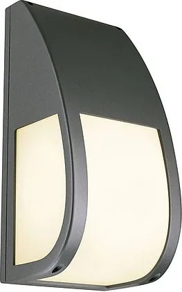 LA 227176 Venkovní svítidlo KERAS úsporka nástěnná antracit 230V E27 24W - BIG WHITE