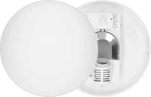 Svítidlo se snímačem pohybu MARIN AD-PL-303WE27SMM ,sklo, E27, 60W, IP20